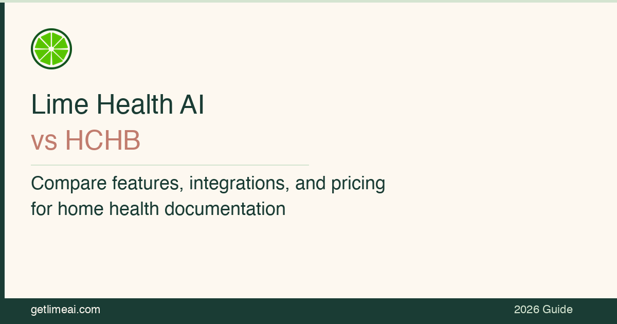 Lime Health AI vs HCHB — Platform Comparison